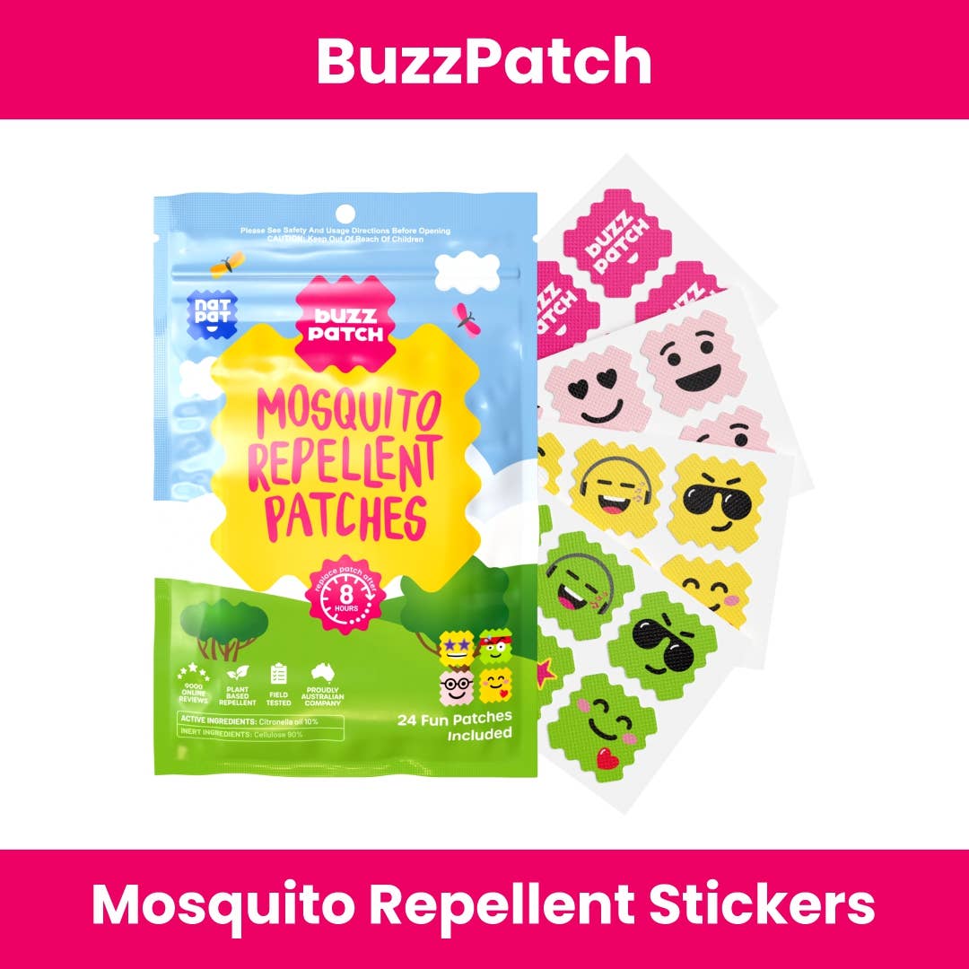 BuzzPatch | Mosquito Stickers | Insect Repellent Stickers: 3 Packs ...