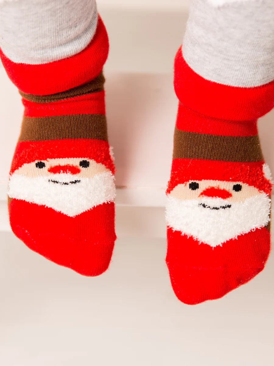 Blade & Rose Christmas Santa Socks – Ele and Me Wells