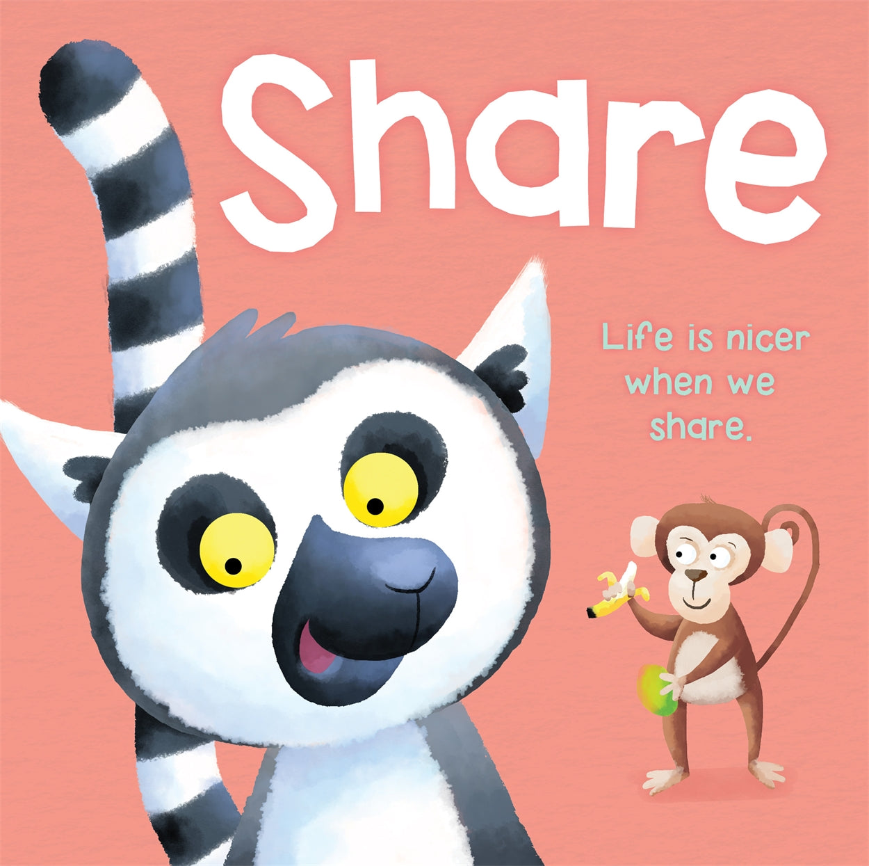 Share - Large Board Book – Ele and Me Wells