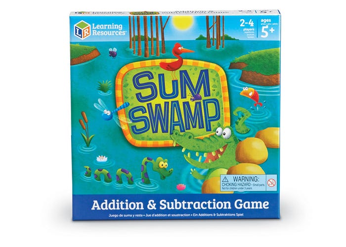 Sum Swamp™ Addition & Subtraction Game – Ele and Me Wells